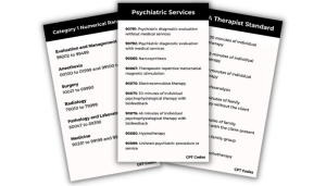 CPT Codes for Mental Health Billing | CPT Code Cheat Sheet