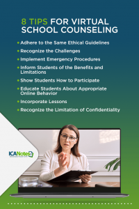 Our Top 8 Tips for Virtual School Counseling | ICANotes