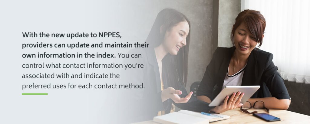 Adding and Updating Digital Contact Information in NPPES | ICANotes
