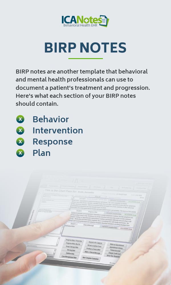 Types Of Therapy Notes SOAP BIRP Progress More
