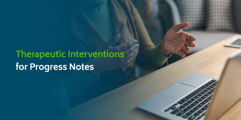 Therapeutic Interventions for Progress Notes | PDF Download