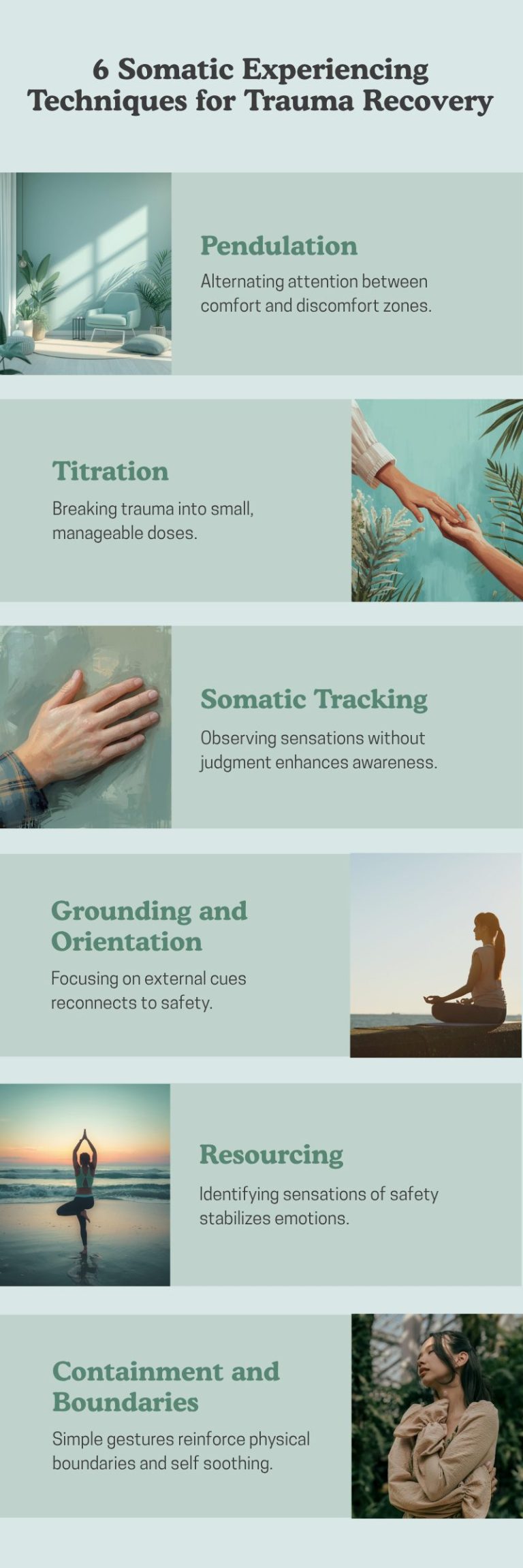 Somatic Experiencing Techniques & Exercises to Heal Trauma in the Body