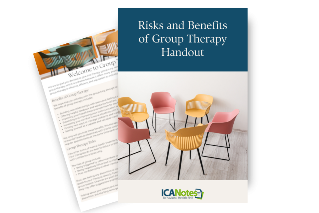 Benefits of Group Therapy: Why Therapists Should Start Groups | ICANotes