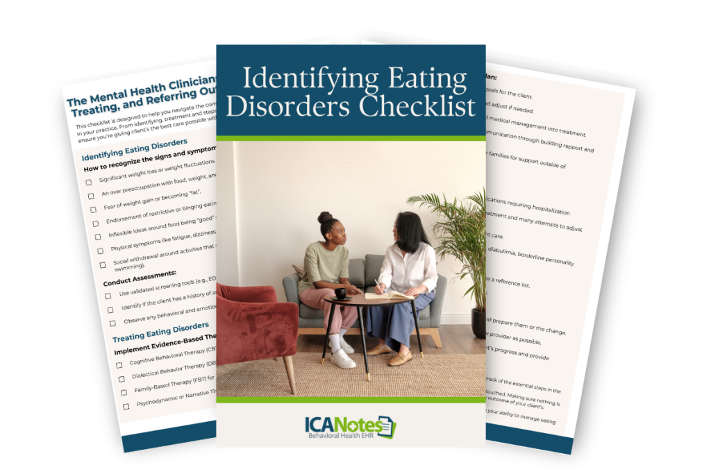 Eating Disorder Treatment Plan and Note-Writing Tips