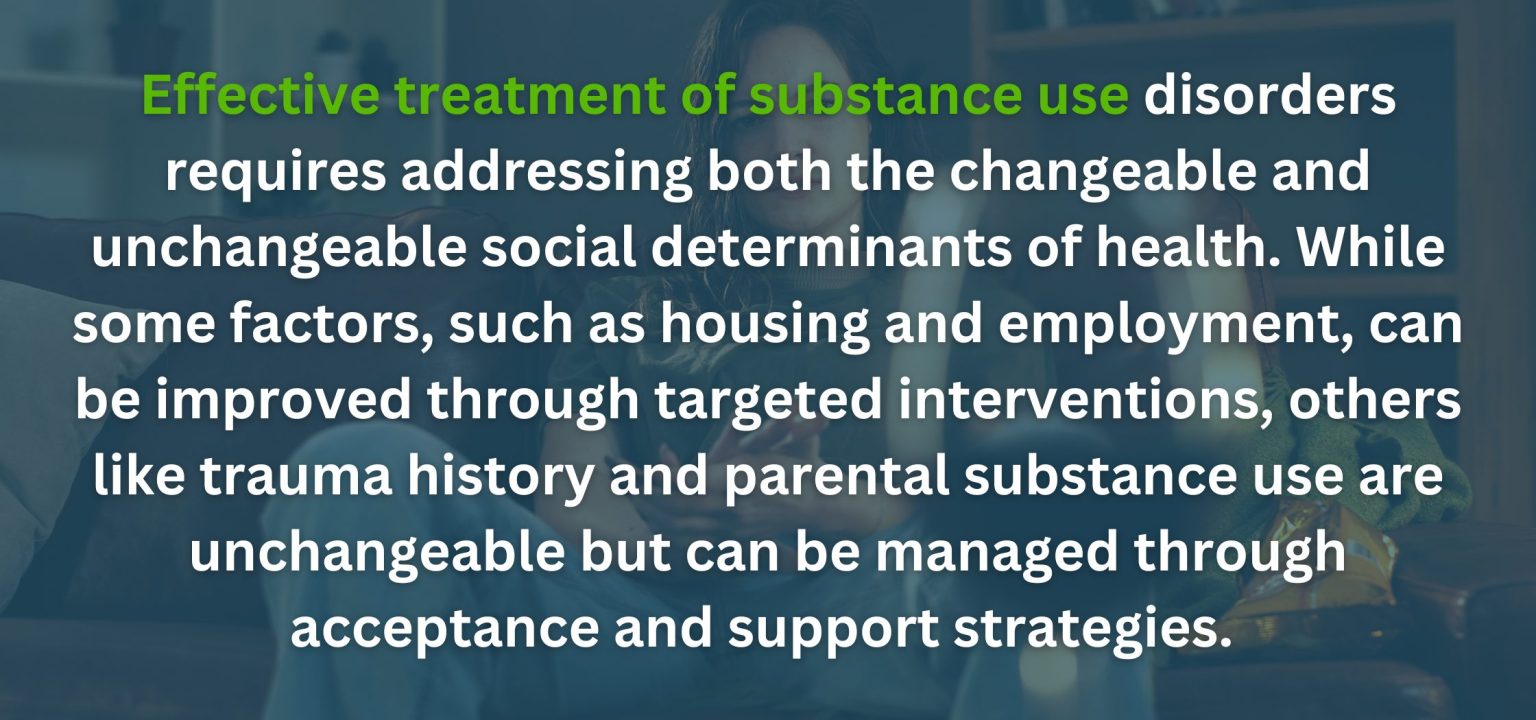 Social Determinants of Health and Substance Abuse: Understanding the ...