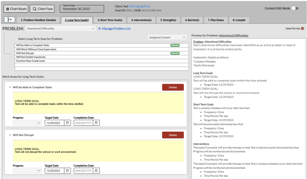 The Essential Components of an Initial Psychiatric Evaluation Template