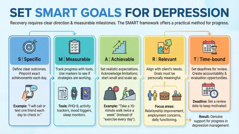 Treatment Goals for Depression: SMART Goals & Objectives That Work