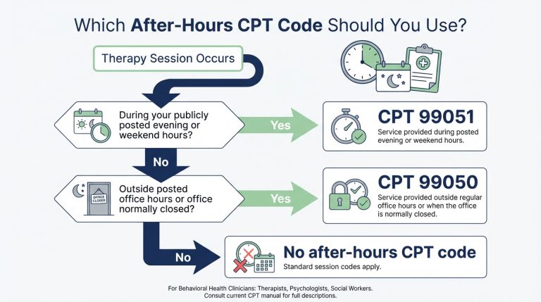 99050 vs 99051 CPT Code: After-Hours Billing for Behavioral Health ...